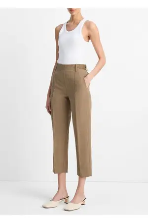Vince Utility Tab-detail Pull-on Pant - Neutral