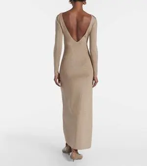 Max Mara Bracco Pen-back Maxi Dress