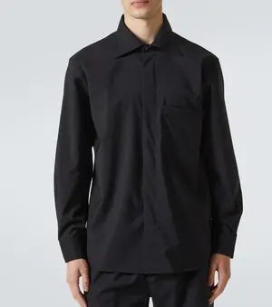 SAMAN AMEL Wool Overshirt