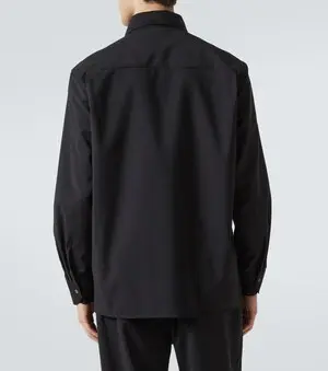 SAMAN AMEL Wool Overshirt
