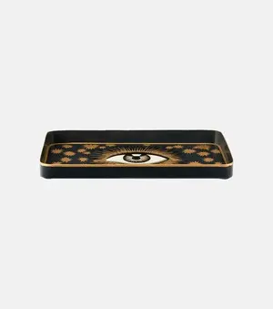 LES-OTTOMANS Eye Iron Tray - Multicoloured