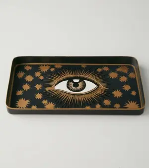 LES-OTTOMANS Eye Iron Tray