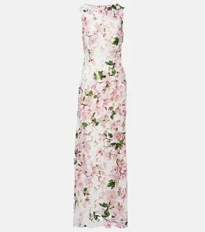 Women's Scalloped Evening Gowns