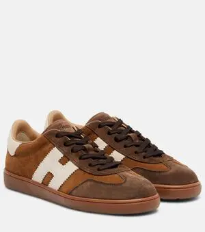 Hogan Suede Sneakers - Brown