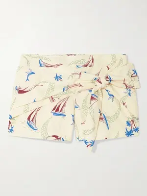 Rabanne Tie Detailed Bottoms For Women