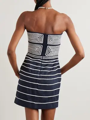 ANDRES OTALORA Muy Poetica Strapless Mini Dress