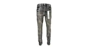 PURPLE BRAND Washed Tie Acid Jeans