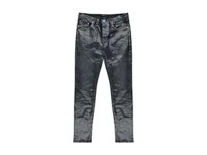 PURPLE BRAND Tiled Overlay Jean - Black