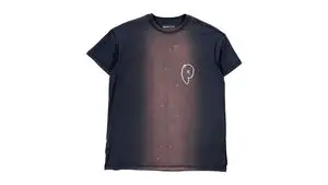 PURPLE BRAND Textured Jersey Inside Out Tee Shirt