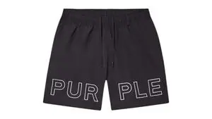 Purple Brand Logo Bottoms For Men