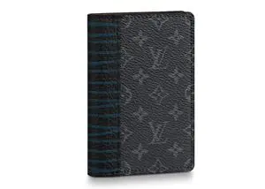 LOUIS VUITTON Pocket Organizer Monogram Eclipse Patchwork - Multicolor