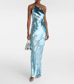 THE SEI Asymmetric Velvet Gown