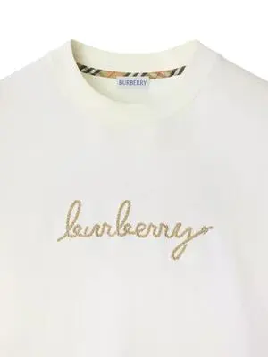 Burberry Logo-embellished T-shirt