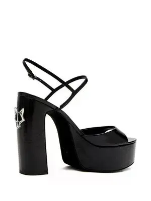 NAKED WOLFE 100mm Fire Platform Sandals