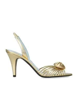 Valentino Garavani Leather Royal Slingback Heels