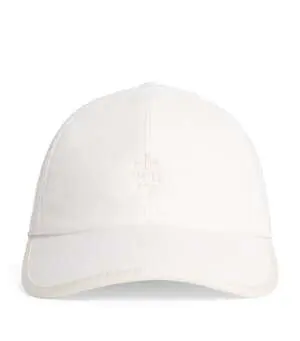 Eleventy Linen Baseball Cap - White