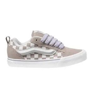 VANS Knu-skool Checkerboard Sneakers - Grey
