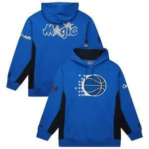 Mitchell & Ness Orlando Magic Hardwood Classics Team Origins Fleece Pullover Hoodie - Blue
