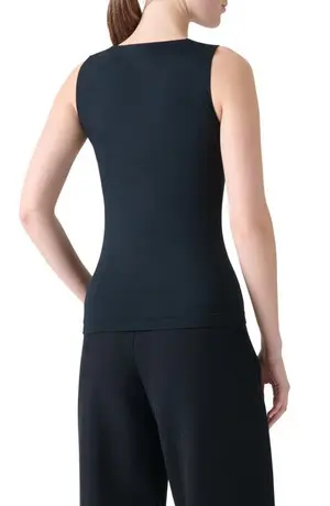 Akris Square Neck Stretch Modal Tank
