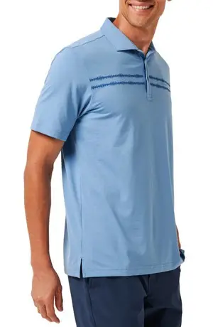 Travis Mathew Sunbeam Chest Stripe Polo