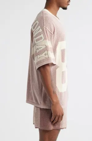DIET STARTS MONDAY Knit Mesh Jersey