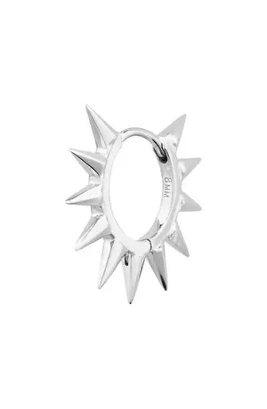 MARIA TASH Spiked Hoop Earring - 14k White Gold