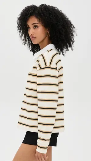 LE BOP Hayley Variegated Polo