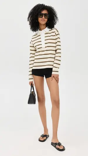 LE BOP Hayley Variegated Polo