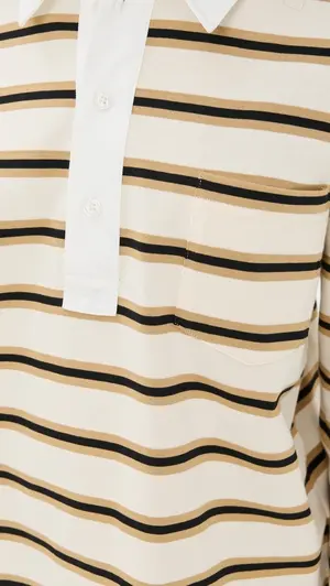 LE BOP Hayley Variegated Polo