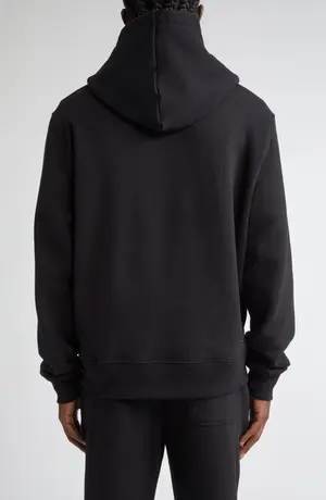 Amiri Staggered Logo Graphic Hoodie