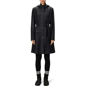 Women's Hooded Waterproof Trench Coat