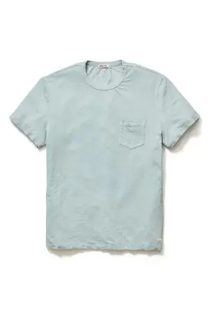Marine Layer Relaxed Fit Hemp & Cotton T-shirt - Surf Spray