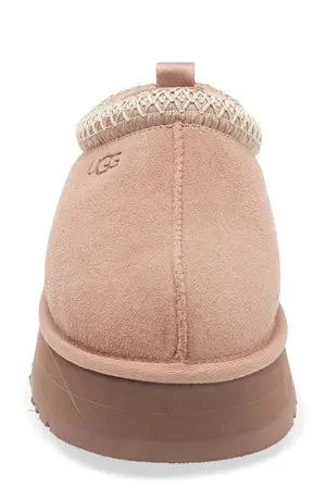 UGG Tazz Ii Genuine Shearling Lined Platform Slipper - Rocky Oak