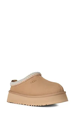 UGG Tazz Ii Genuine Shearling Lined Platform Slipper - Sand