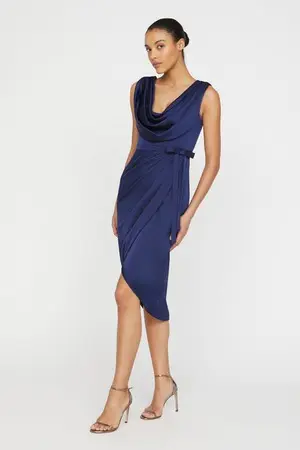 Theia Stephanie Wrap Dress