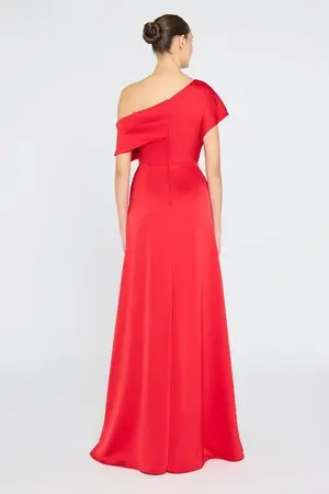 Theia Kacey Asymmetrical Gown