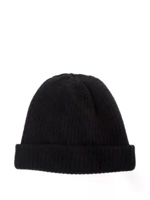MAISON MARGIELA Knitted Beanie - Blue