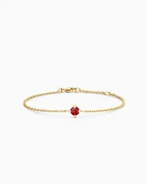 David Yurman Chatelaine® Teen Bracelet - Garnet