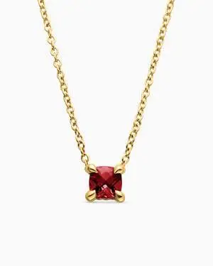 David Yurman Chatelaine® Teen Necklace - Garnet
