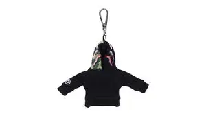 A BATHING APE 1st Shark Keychain - Black