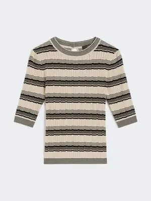 Max Mara Viscose Crepe T-shirt
