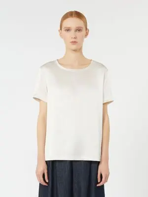 Max Mara Viscose Satin T-shirt
