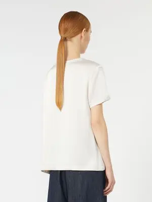 Max Mara Viscose Satin T-shirt