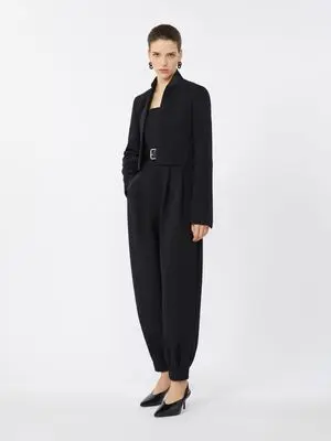 Max Mara Cropped Sable Jacket