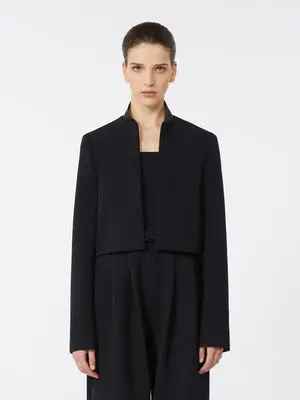 Max Mara Cropped Sable Jacket