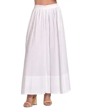 Elan A-line Midi Skirt