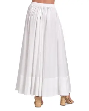 Elan A-line Midi Skirt