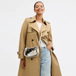 COACH Swinger Bag - Silver/chalk