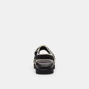COACH Brynn Sandal - Black/chalk