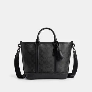 COACH® Signature Canvas Metropolitan Carryall 22 - Charcoal